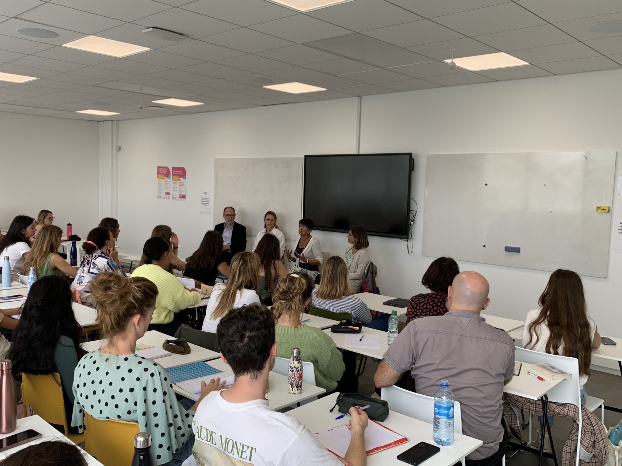 La rentrée des étudiants de MASTER MEEF - isfec Francois d'Assise